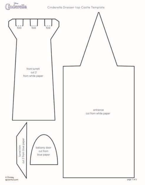 Moldes para hacer castillos de juguete con los niños en estas ...