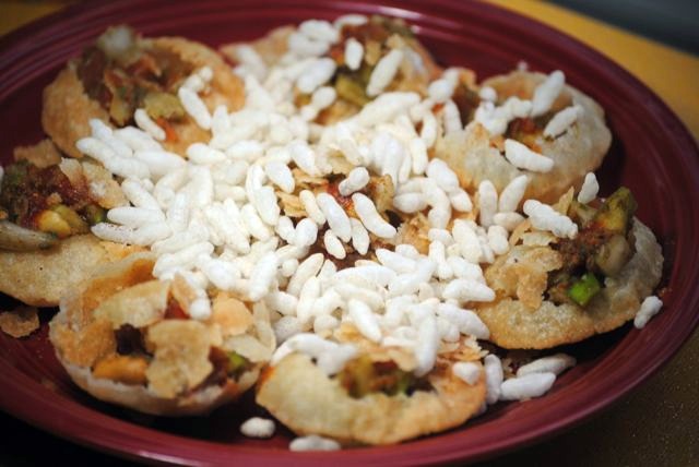 Vegetarian Food & Me: Tikki Puri