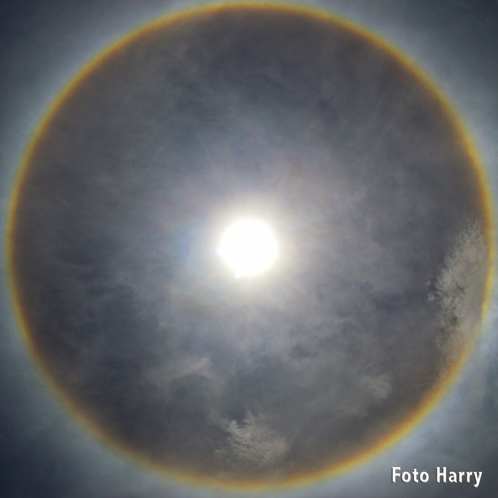 Foto Harry Cúcuta: Halo Solar
