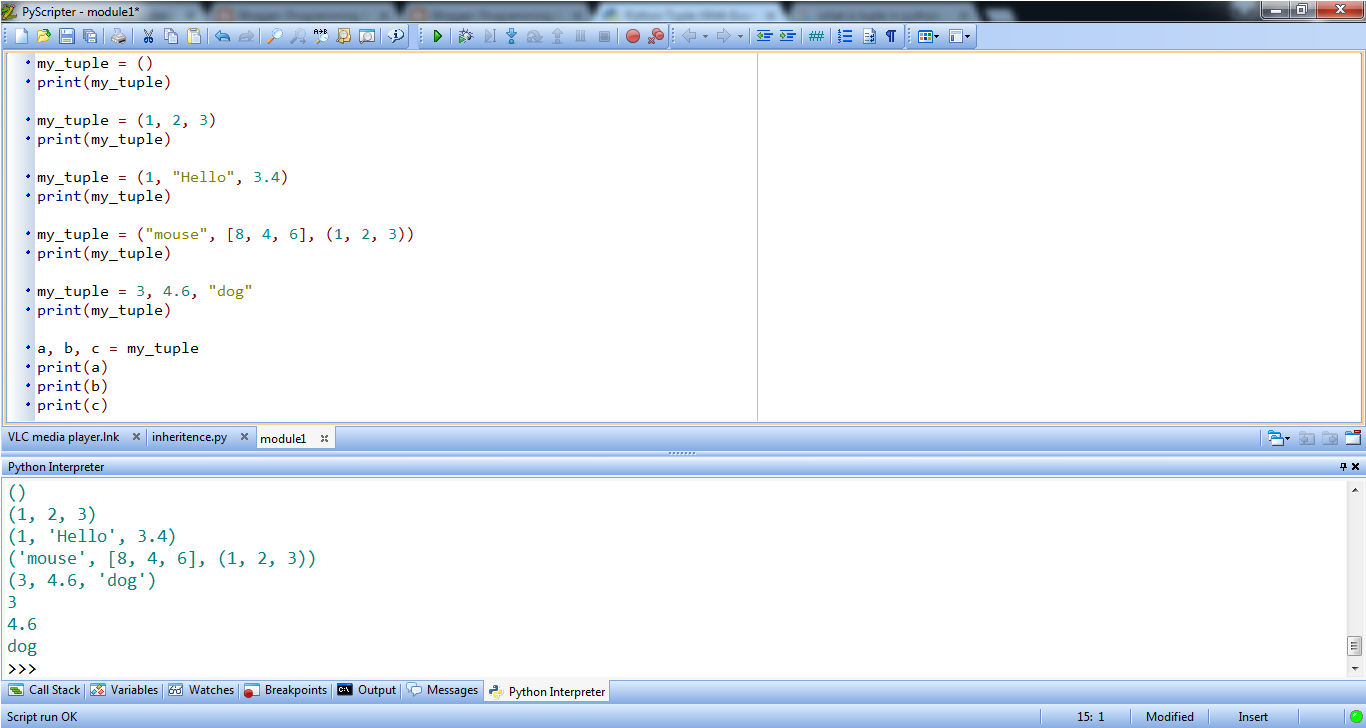 Dictionary And Tuples In Python