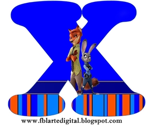 Alfabeto de Zootopia. - Oh my Alfabetos!