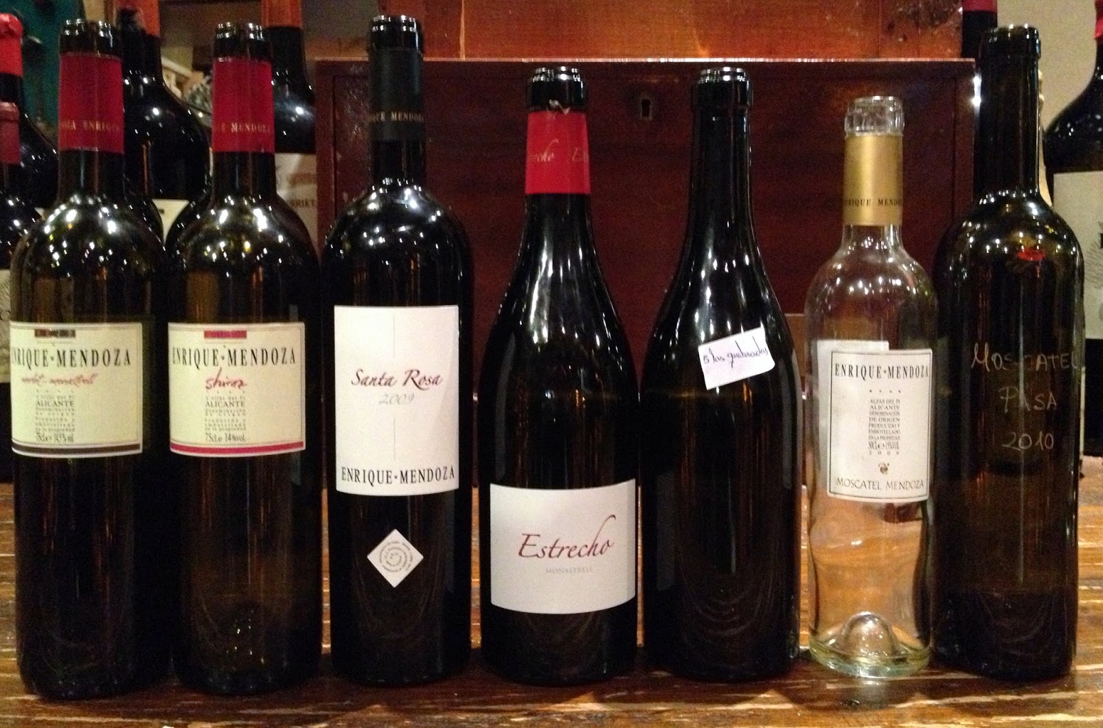 Club de Vinos Leneus: Cata de Bodegas Enrique Mendoza - Vinos