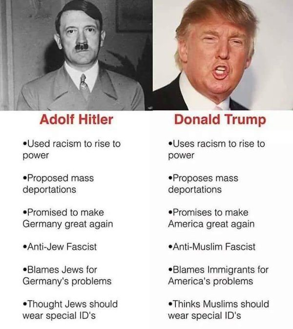 Donald Trump Compared To Adolf Hilter, Petition To Block Him Entering ...