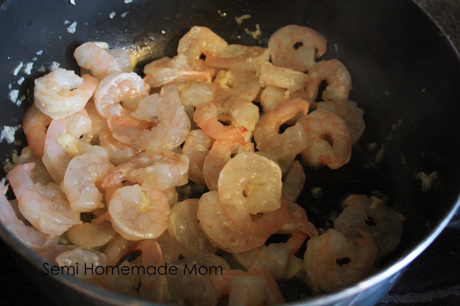 Lemon Garlic Shrimp Pasta - Mostly Homemade Mom