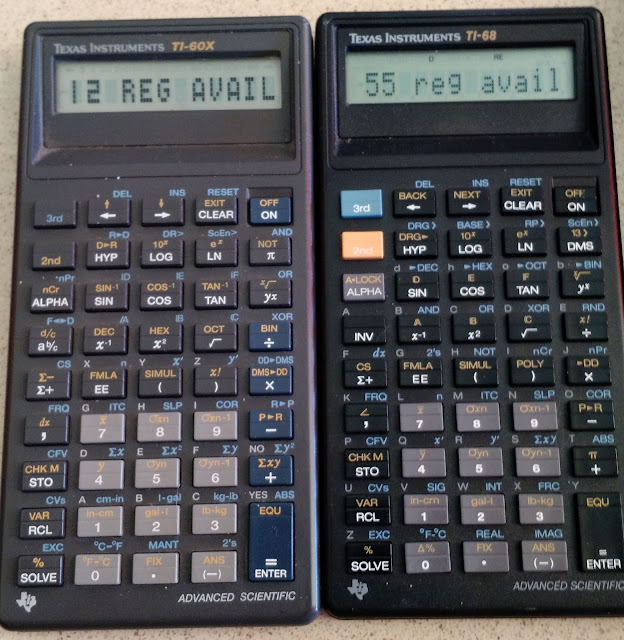 Eddie's Math and Calculator Blog: Retro Review: Texas Instruments TI-68