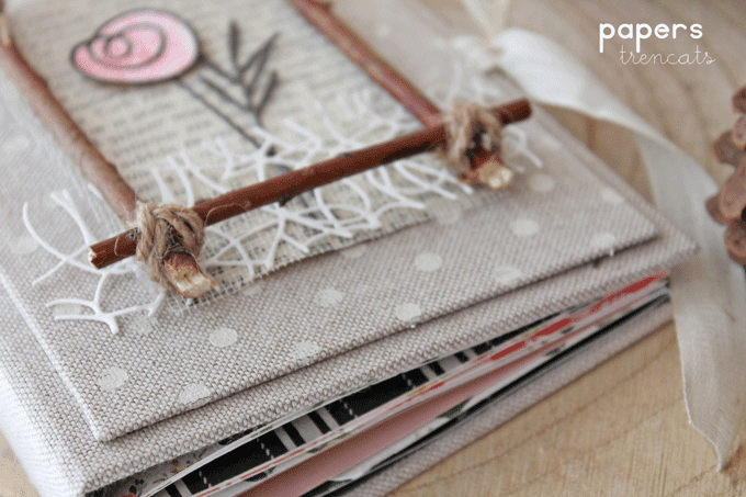 Papers Trencats: Album de tela y mucha diversión...