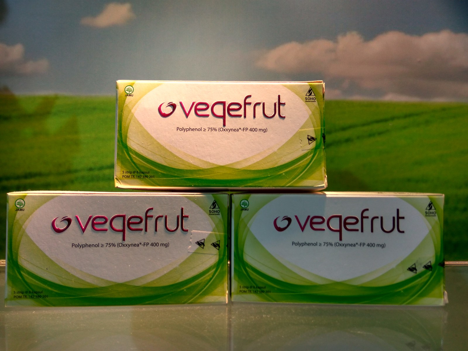 SKOR Oxygen Radical Absorbance Capacity (ORAC) dari obat Magozai adalah ...