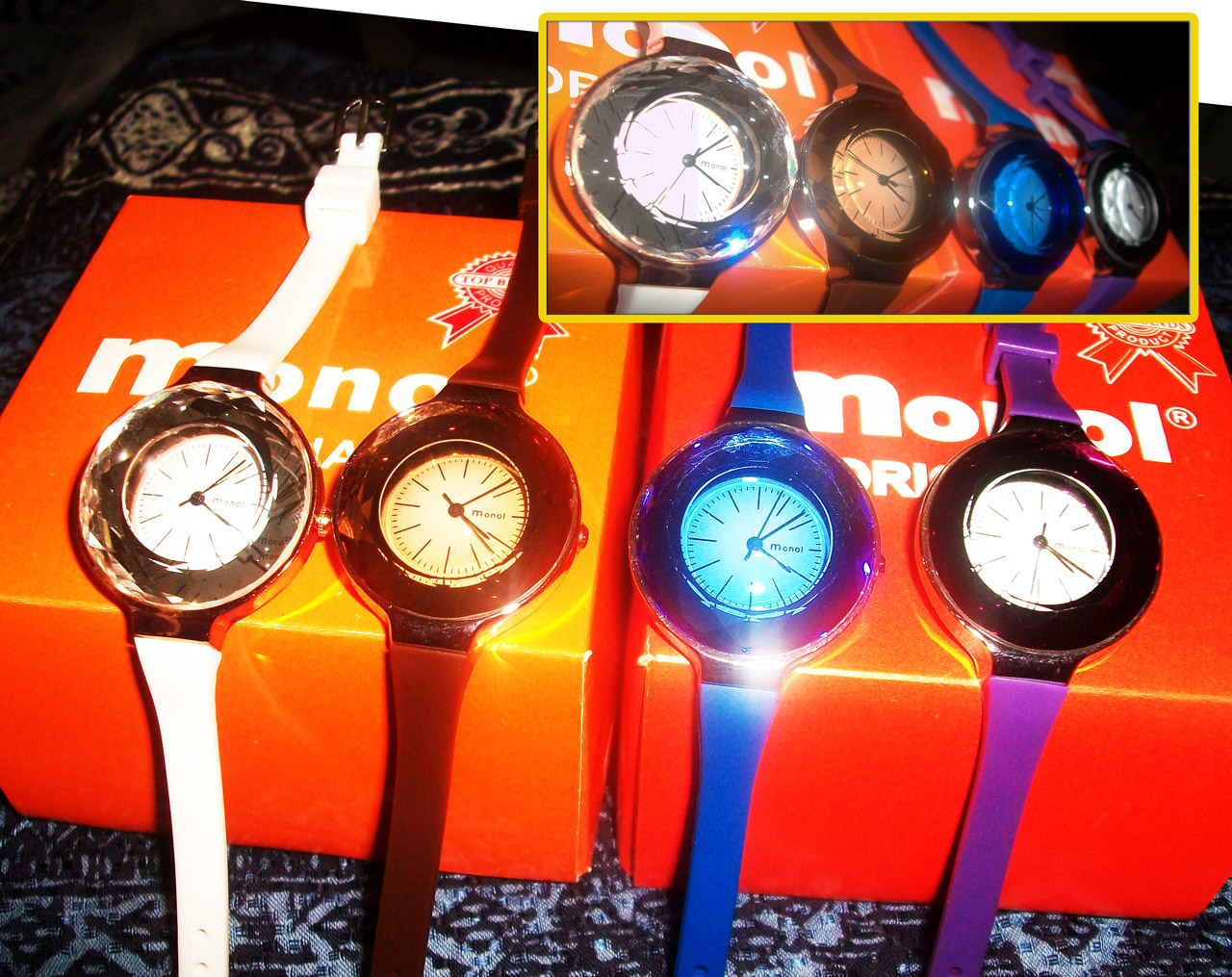 BakuL Jam 182: Jam Tangan Monol Kristal bulat