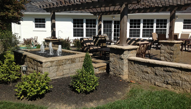 The Allan Block Blog: Making the Cut: Modifying AB Courtyard Blocks for ...