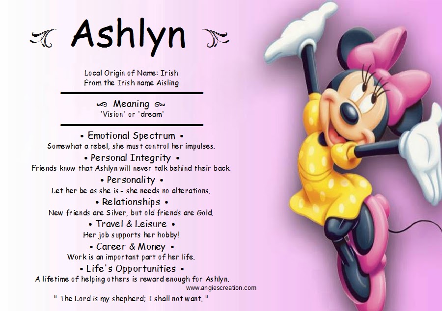 Ashlyn | Unique Names