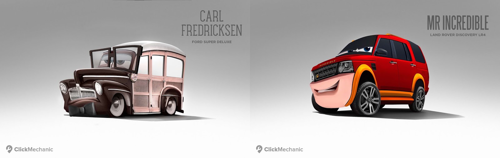 Mr. Incredible, Heimlich, Woody & More Pixar Favorites Reimagined as ...