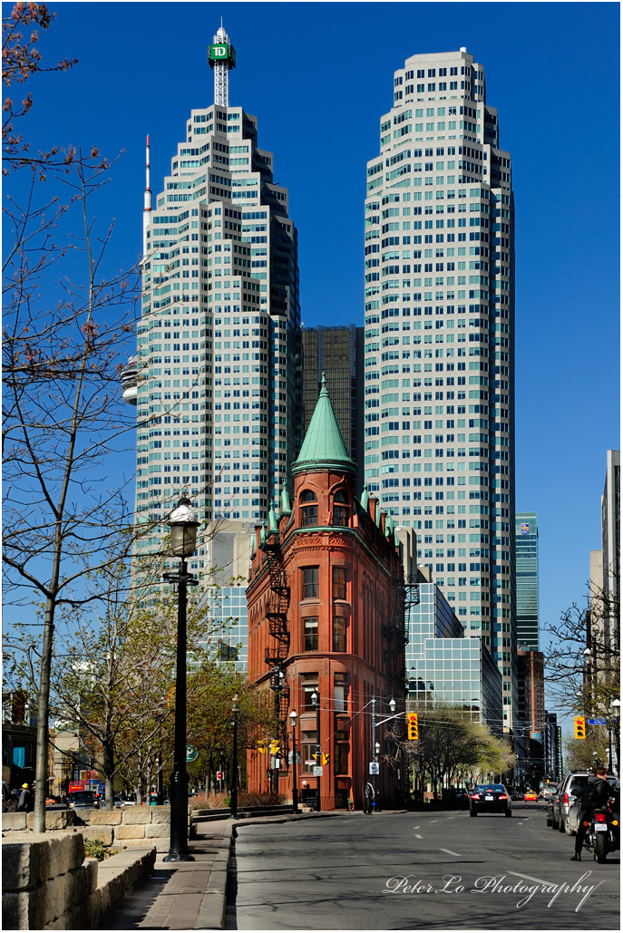 Toronto Skyline: Toronto's Gooderham Flatiron Building