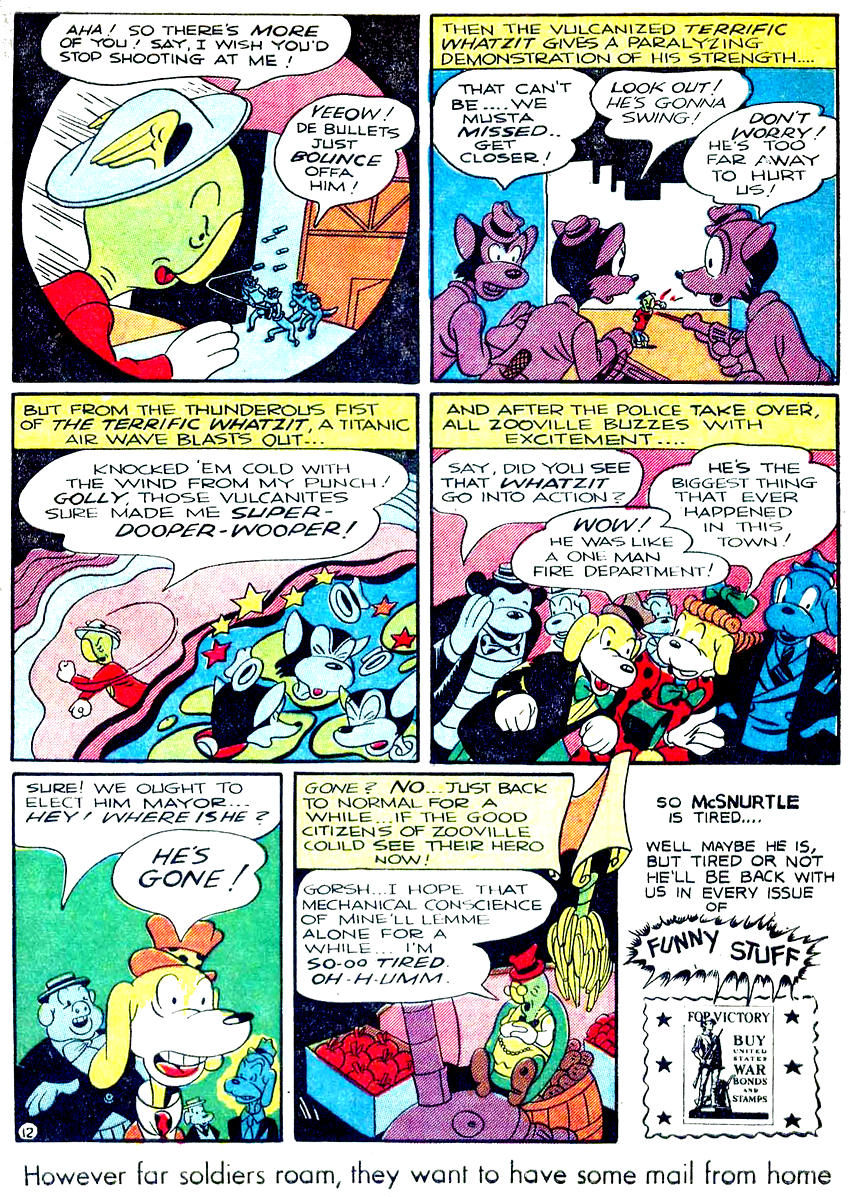 Pappy's Golden Age Comics Blogzine: Number 1414: McSnurtle the Turtle ...