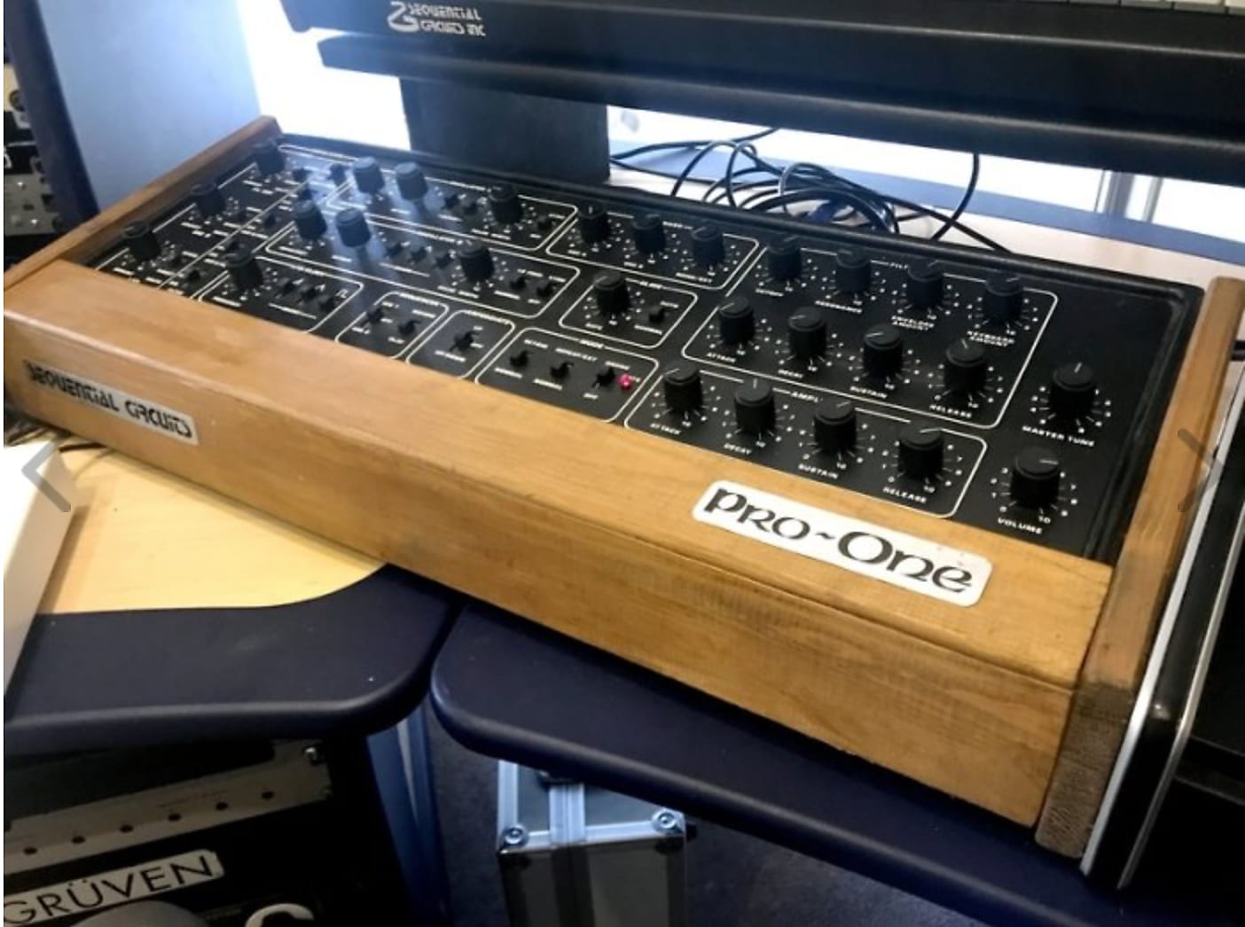 MATRIXSYNTH: Custom Desktop Sequential Circuits Pro One in Wooden Case