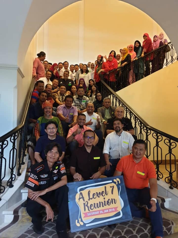 CATATAN SI MERAH SILU: Proper reunion pertama PPP/ITM A Level 7 setelah hampir 30 tahun ...