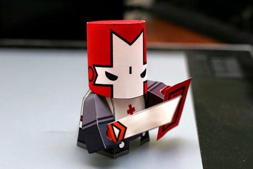 PapercraftZone Br: Castle Crasher / Papercraft