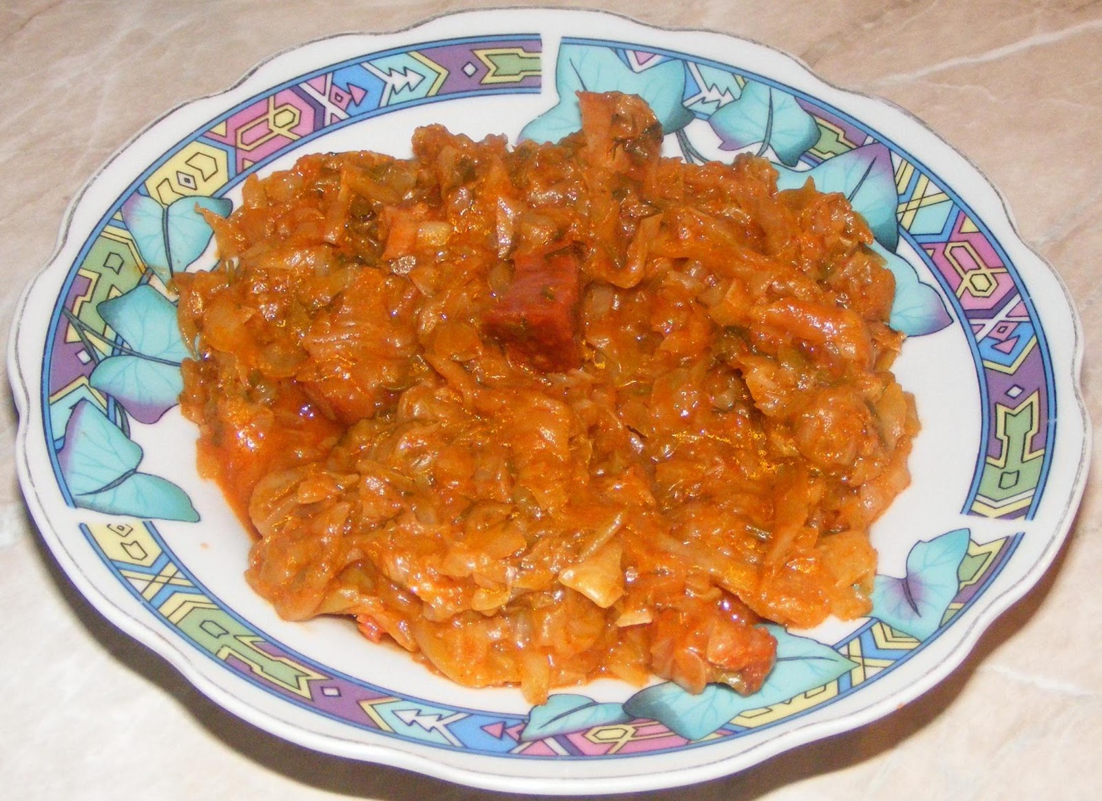 Varza dulce calita cu afumatura | Preparatedevis.ro