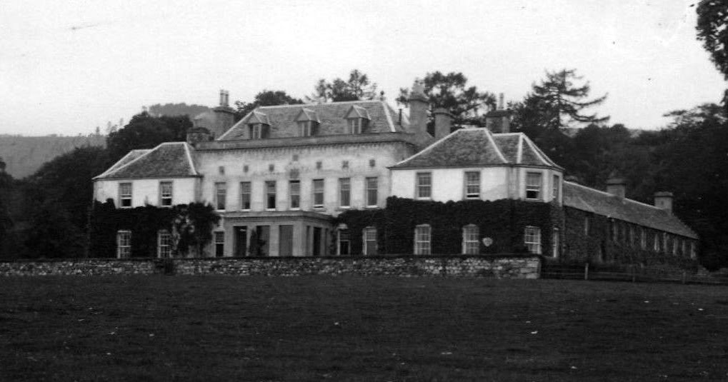 Tour Scotland: Old Photograph Novar House Scotland