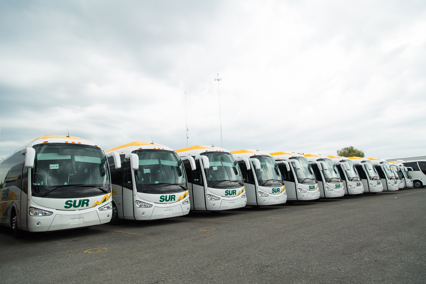 SE FORTALECE LA FLOTILLA DE AUTOBUSES DE LA LÍNEA SUR DE ADO