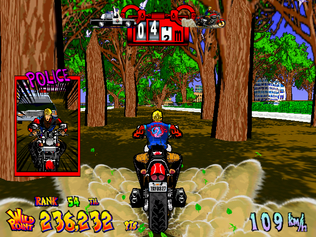 lunatic obscurity: Wild Riders (Arcade)