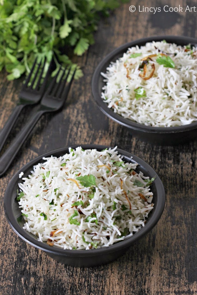 Jeera Rice ~ Lincy's Cook Art