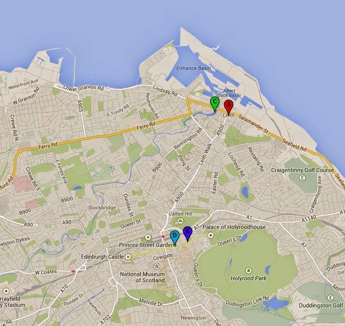 Joel Campbell (1735-1828): His Life and Times: 1685 - The Harbor of Leith