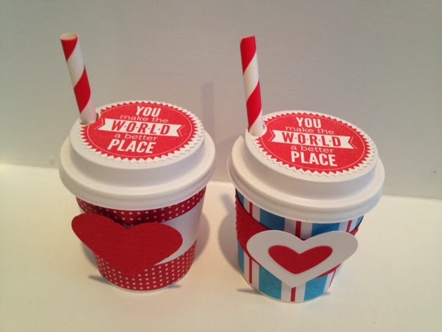 Carolina Stampin' Mama: Valentine Mini Coffee Cups