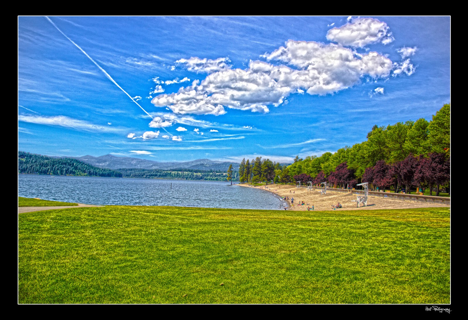 Skyline Productions: Coeur d'Alene Lake from Independence Point in HDR ...