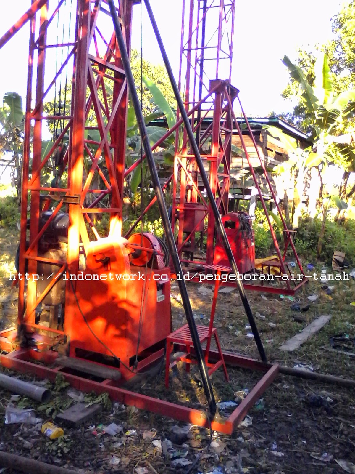 Pengeboran Air Tanah { DEEP WELL DRILLING }: Mesin Bor