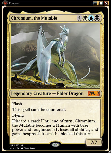 Magic the Gathering Adventures: M19 Commander Deck [8]: Chromium Zombies