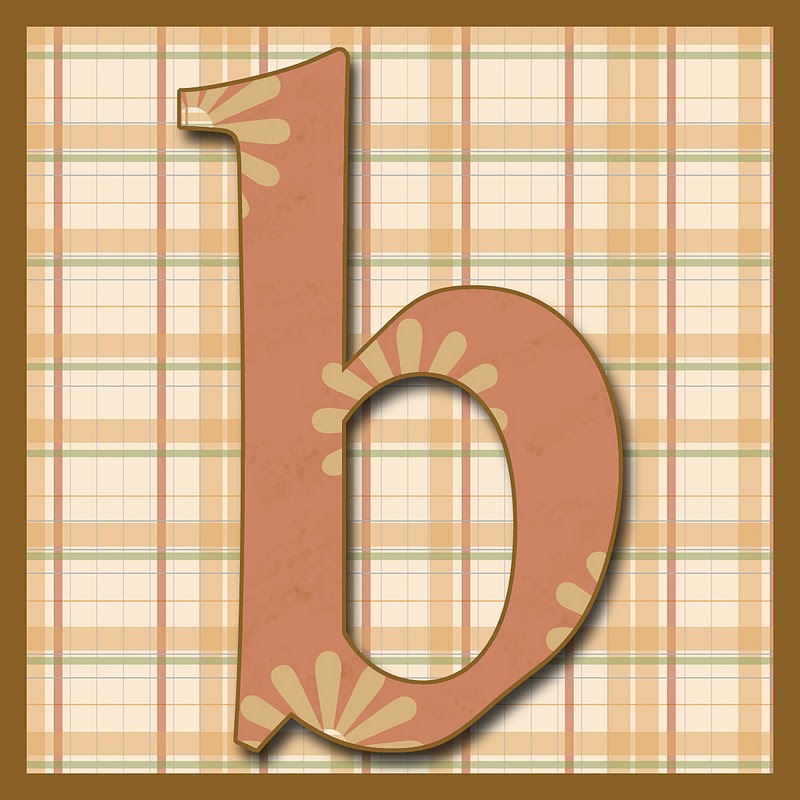 GRANNY ENCHANTED'S BLOG: "Tan Plaid-Aged Floral" JPG Lower Case Free ...