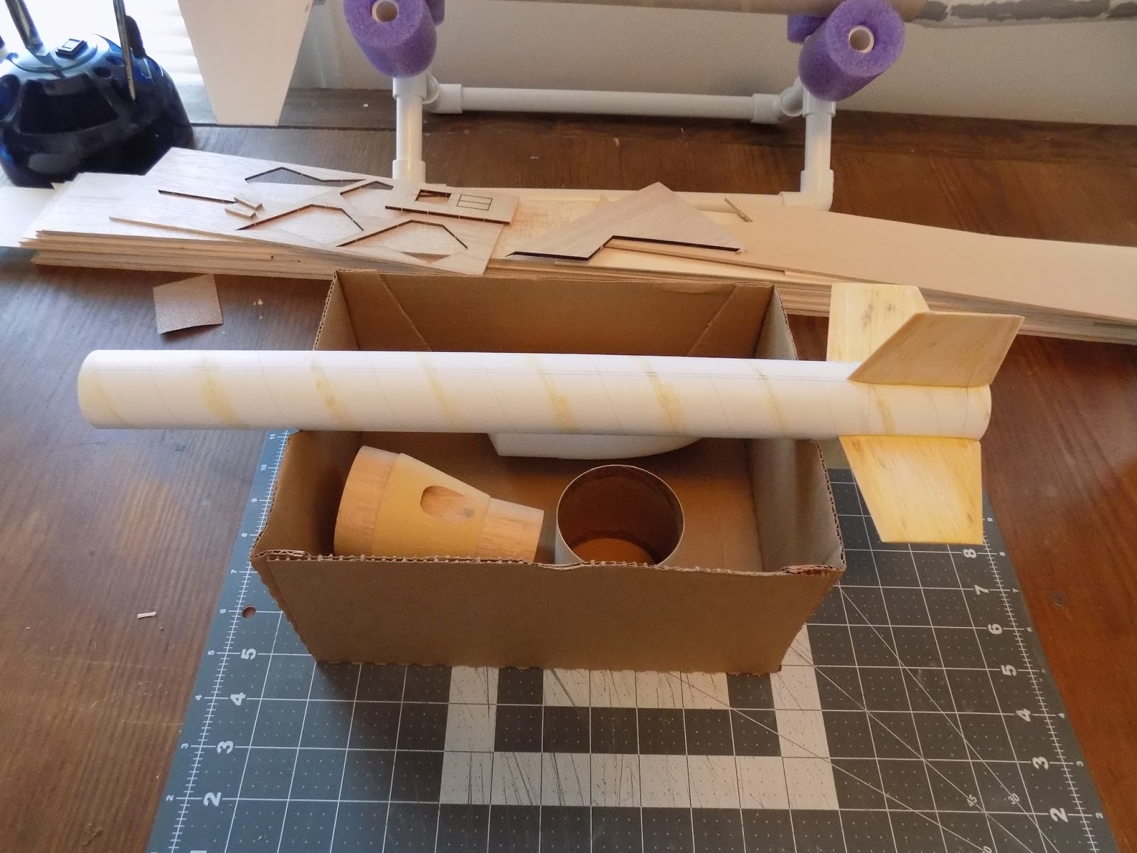 The Rocket N00b: Build It Yourself - Rocket Cradle