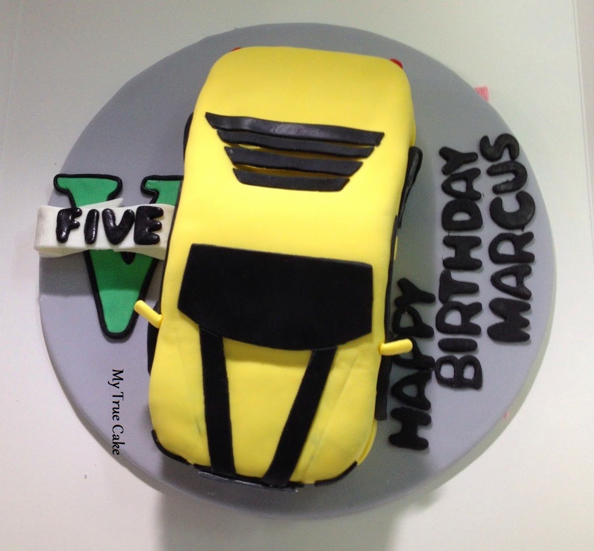 My True Cake: Sports Car Cake