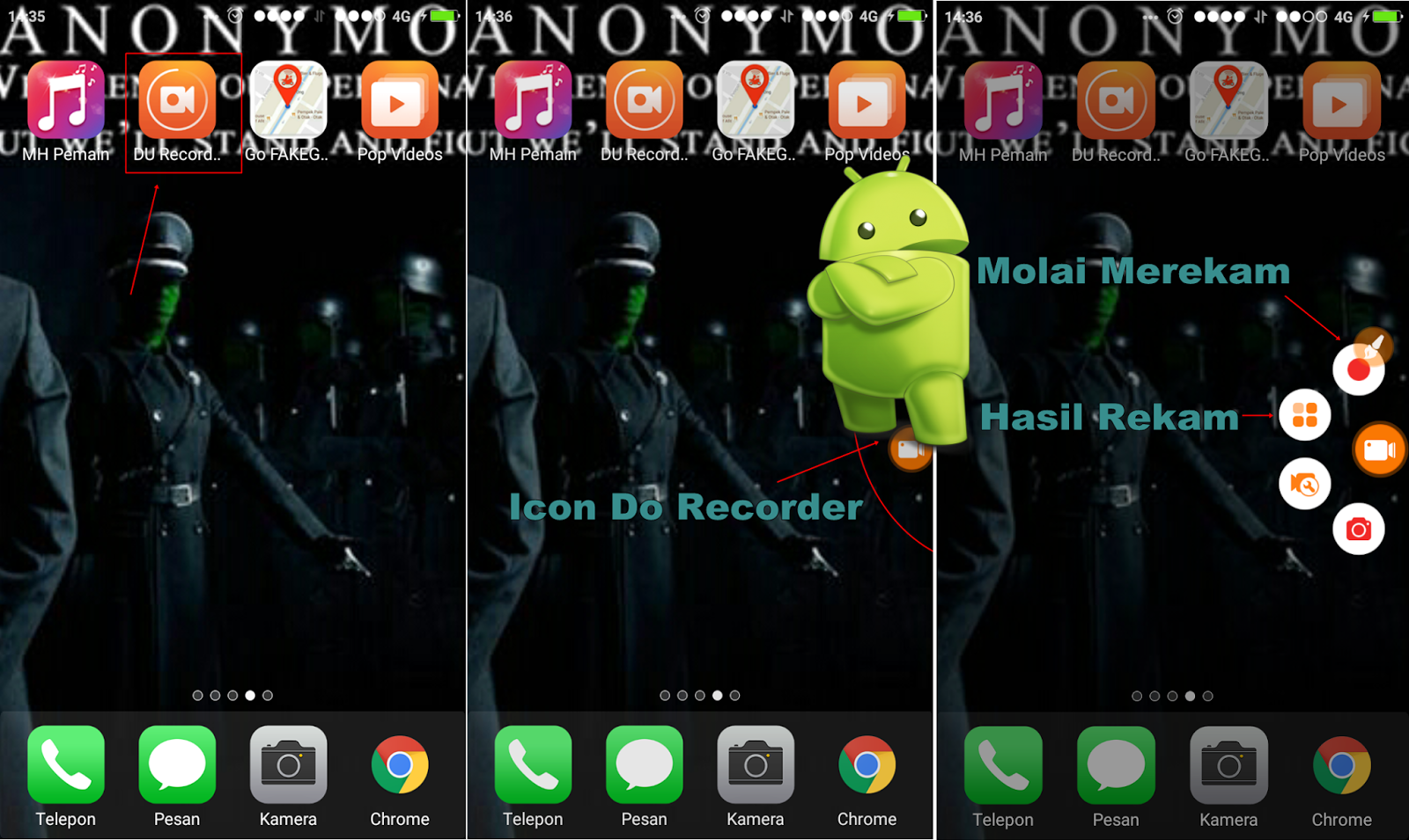 Cara Merekam Layar Android