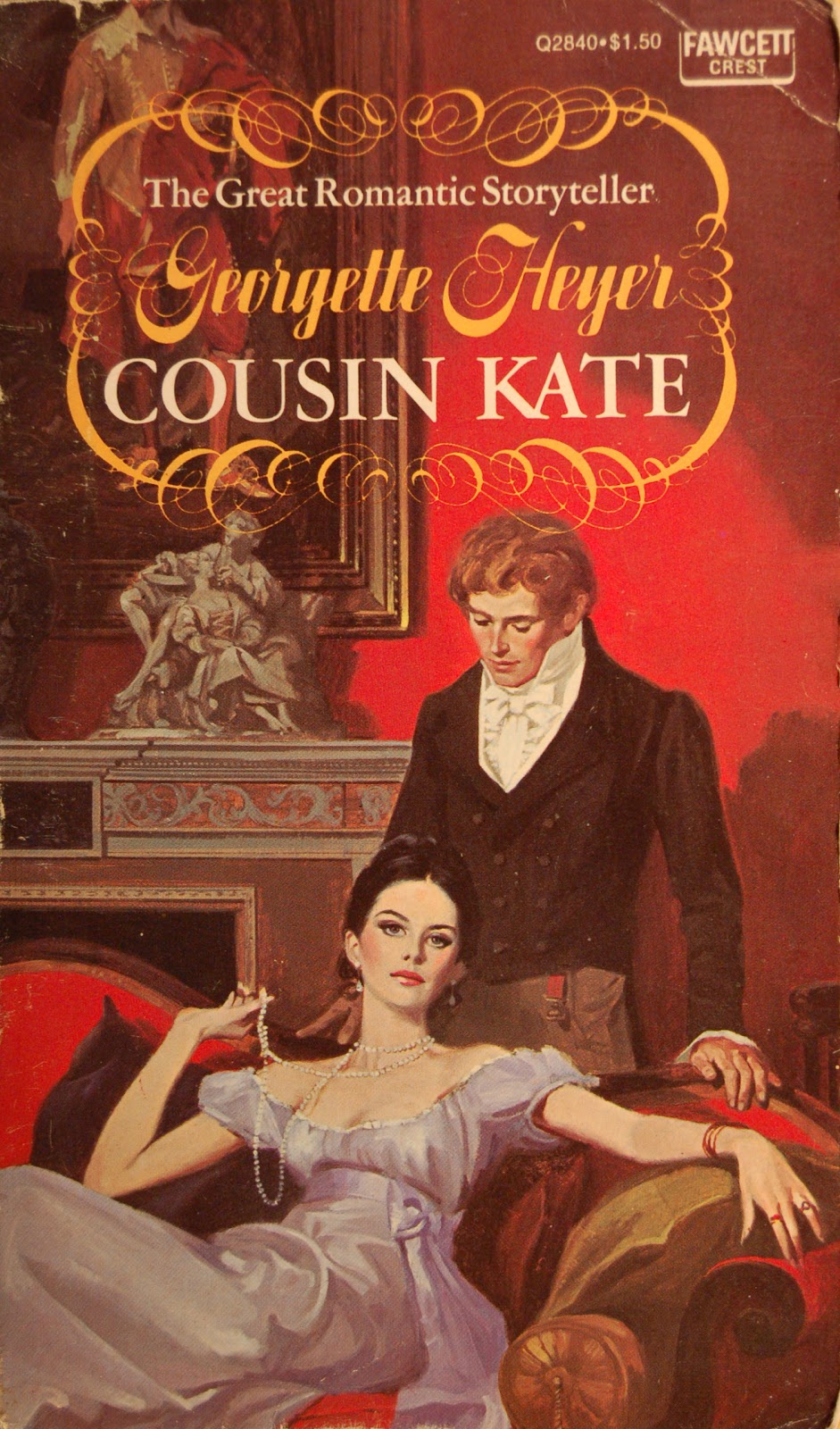 Allan Kass, Illustrator of Book Covers: Georgette Heyer: Cousin Kate