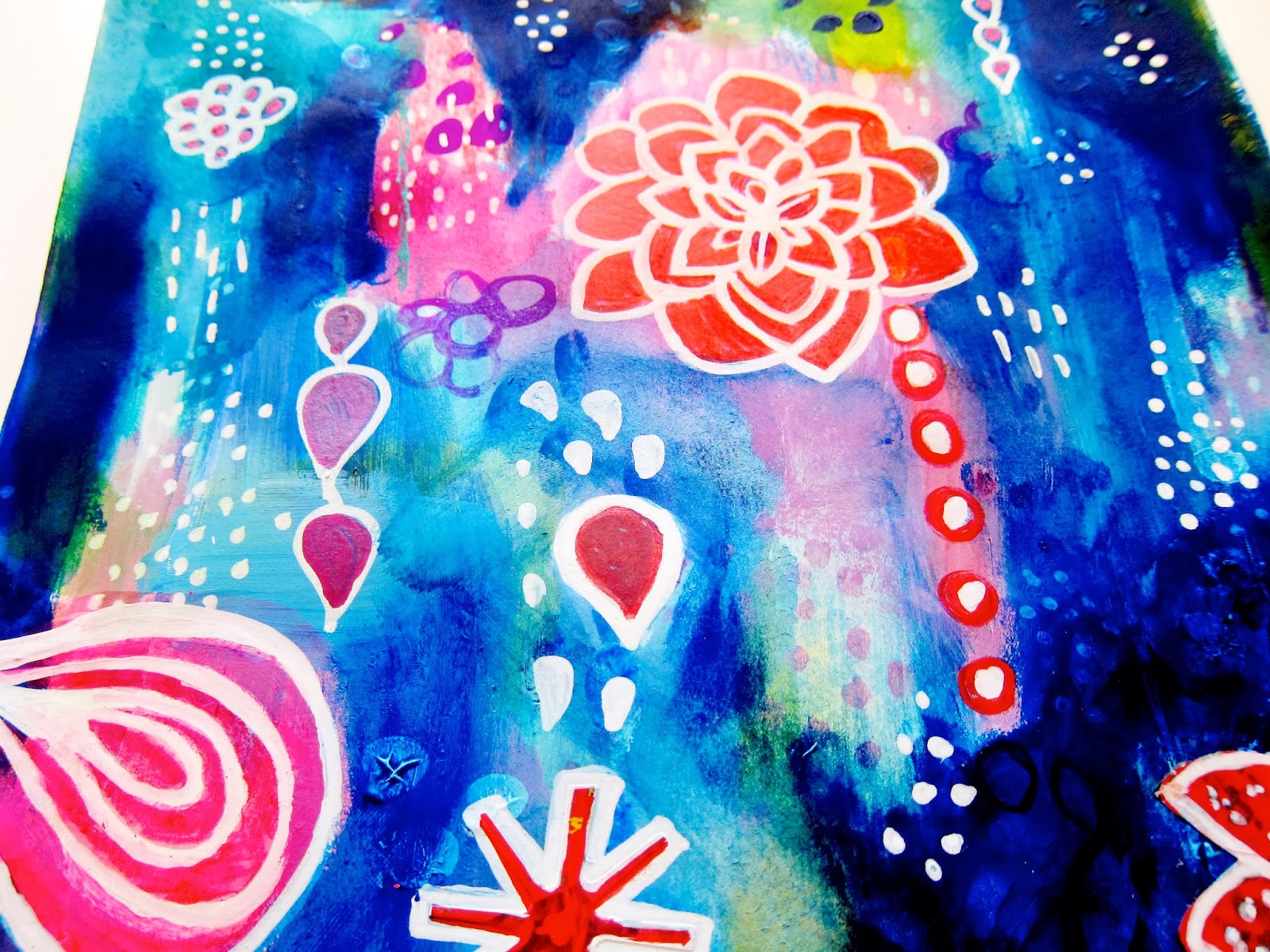 Organic Shapes, Dots and Doodles - Marcia Beckett