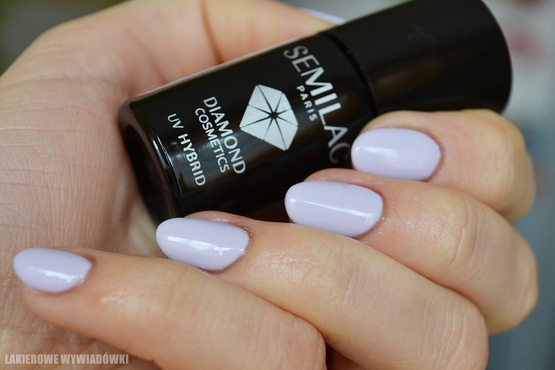 lakierowe wywiadówki: Semilac - 127 Violet Cream