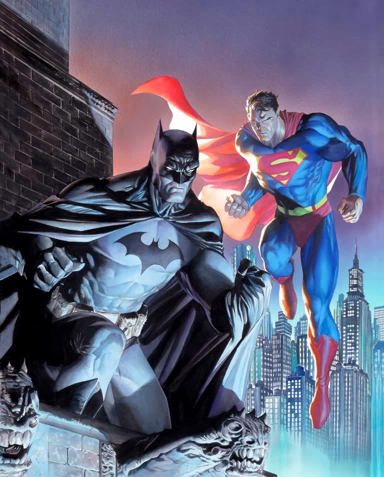 DC Comics of the 1980s: Batman Superman by Jim Lee and Alex Ross