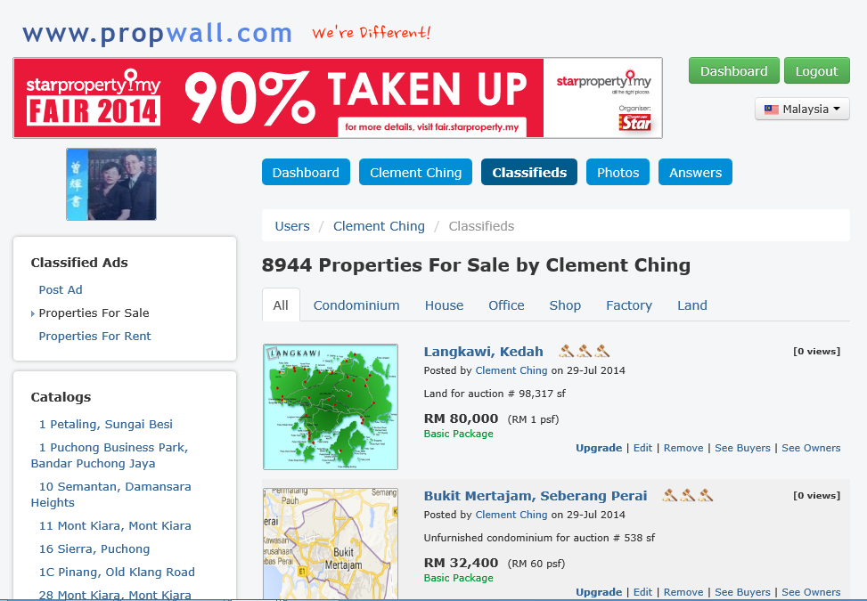 Malaysia Real Estate Auctions List 马来西亚房地产拍卖清单: 140723-112 Real Estate ...