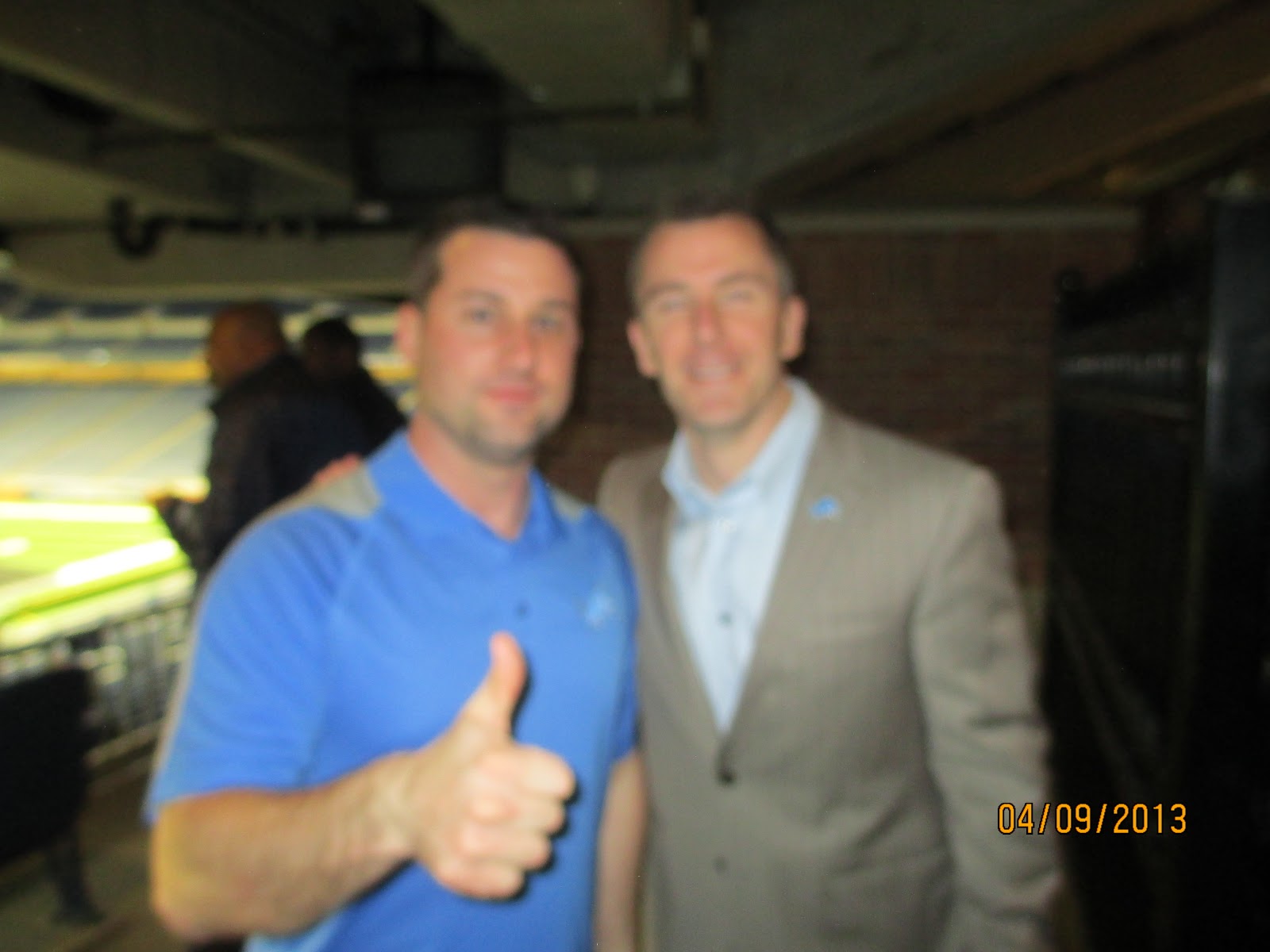 Detroit Lions 345 15: Blog pictures with the Lions