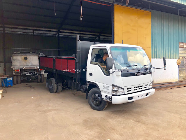 KEDAI LORI KELANTAN - RECON ISUZU NPR66L TIPPER KAYU