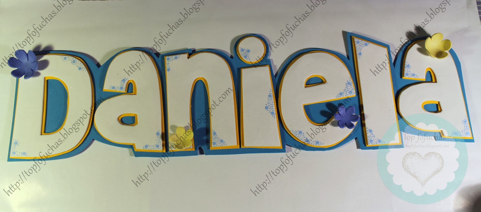 Nombre daniela en 3D - Imagui