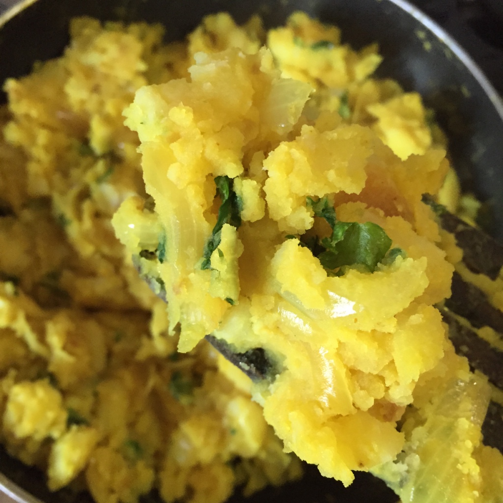 MASTERCHEFMOM: Masala Flowers in HOT Peanut Sauce | Fusion Gluten free ...