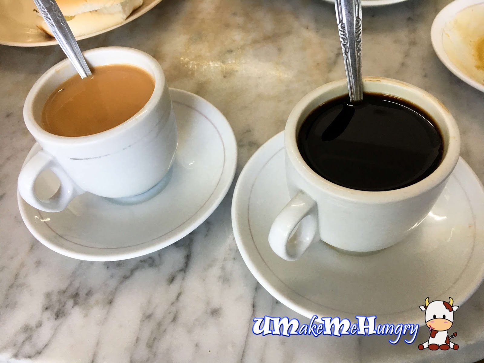 Teh C - $1.20 & Kopi O Ti Lo - $1.10