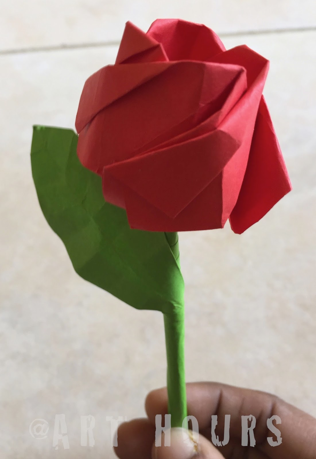 ArchGuide: Origami Rose