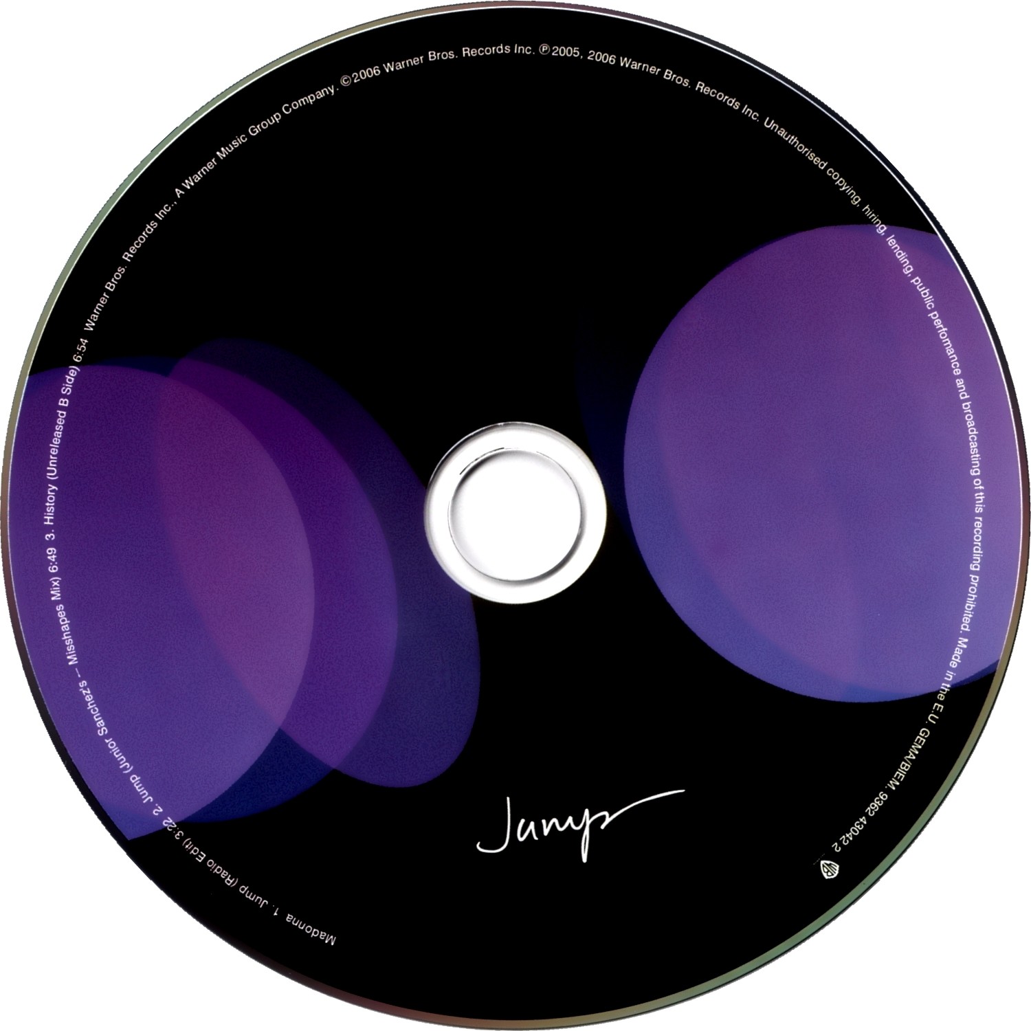 Madonna FanMade Covers: Jump - Maxi Single - Official Cover