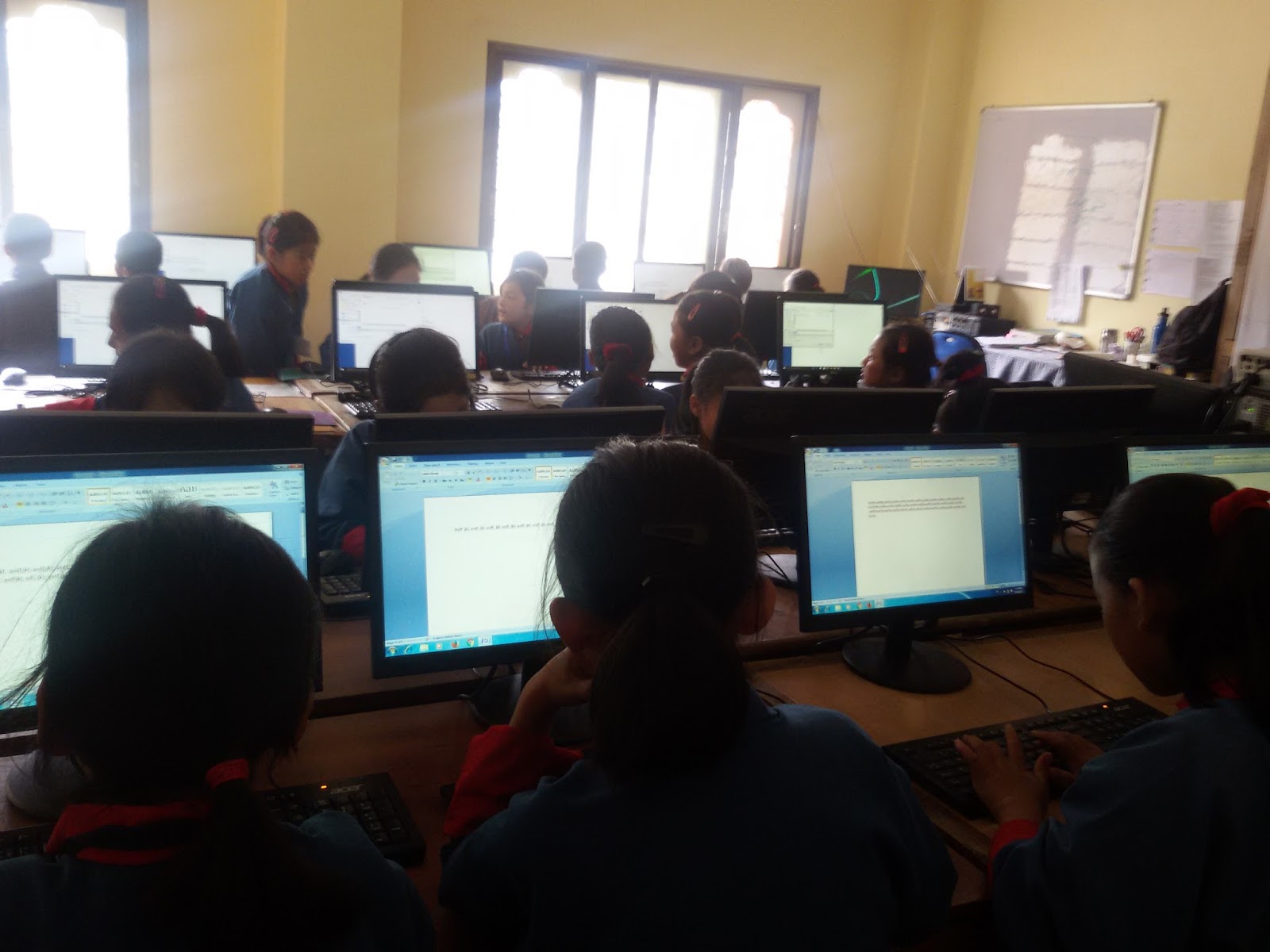 Shova Tech Blog/ ICT in Education: ICT classes been carried out in ...