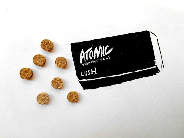 LUSH Toothy Tabs in 'Atomic': Review ~ Beauty Tips