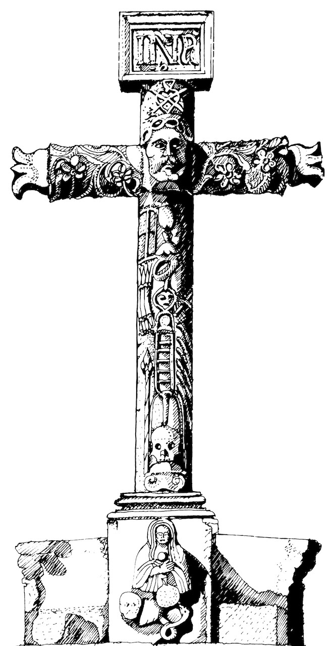colonialmexico: Acolman 3: The Crosses