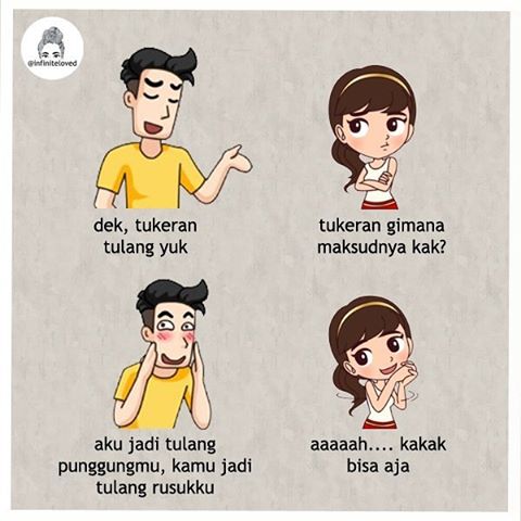 30 Meme Ilustrasi Gambar Kehidupan Cewek dan Cowok di Jaman Sekarang ...